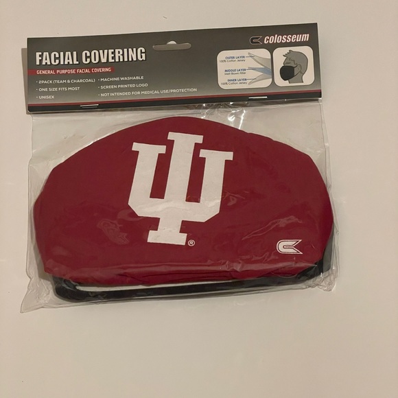 Other | Indiana University Iu Face Mask 2 Pack | Poshmark